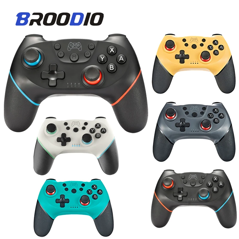 BROODIO-Compatible-Nintendo-Switch-Controller-Wireless-Bluetooth ...
