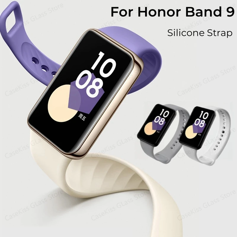 Silicone-Strap-for-Honor-Band-9-Sport-Bracelet-correa-for-honor-band9 ...