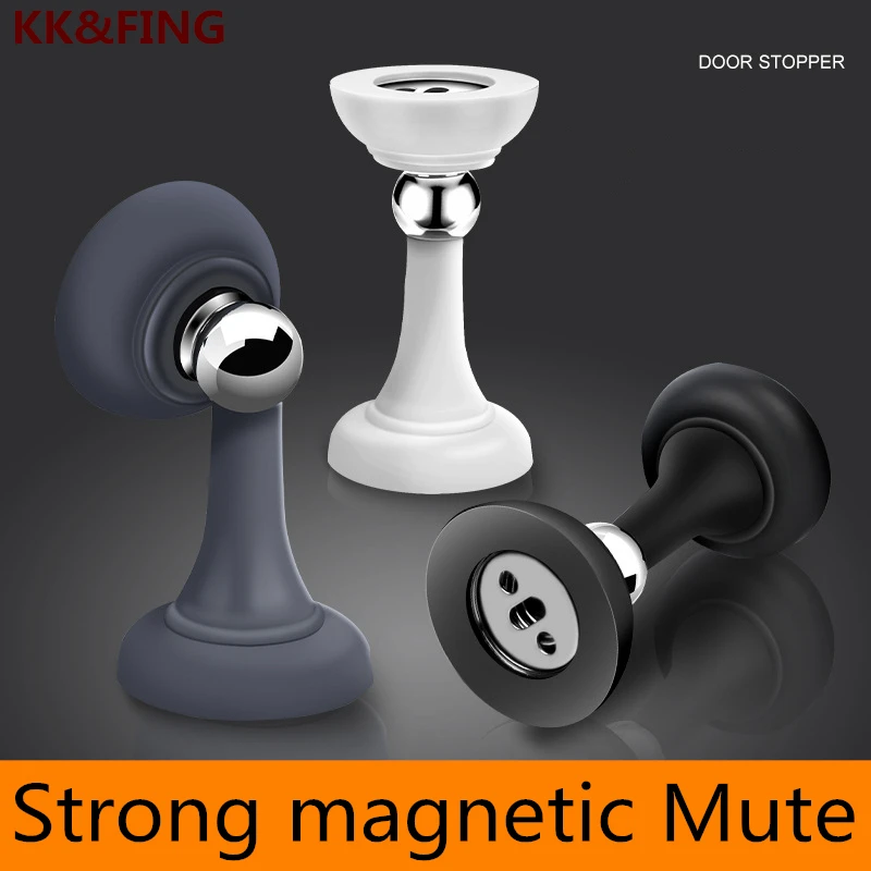 KK&FING Strong Magnetic Silent Suction Household Bedroom Free-punch ...