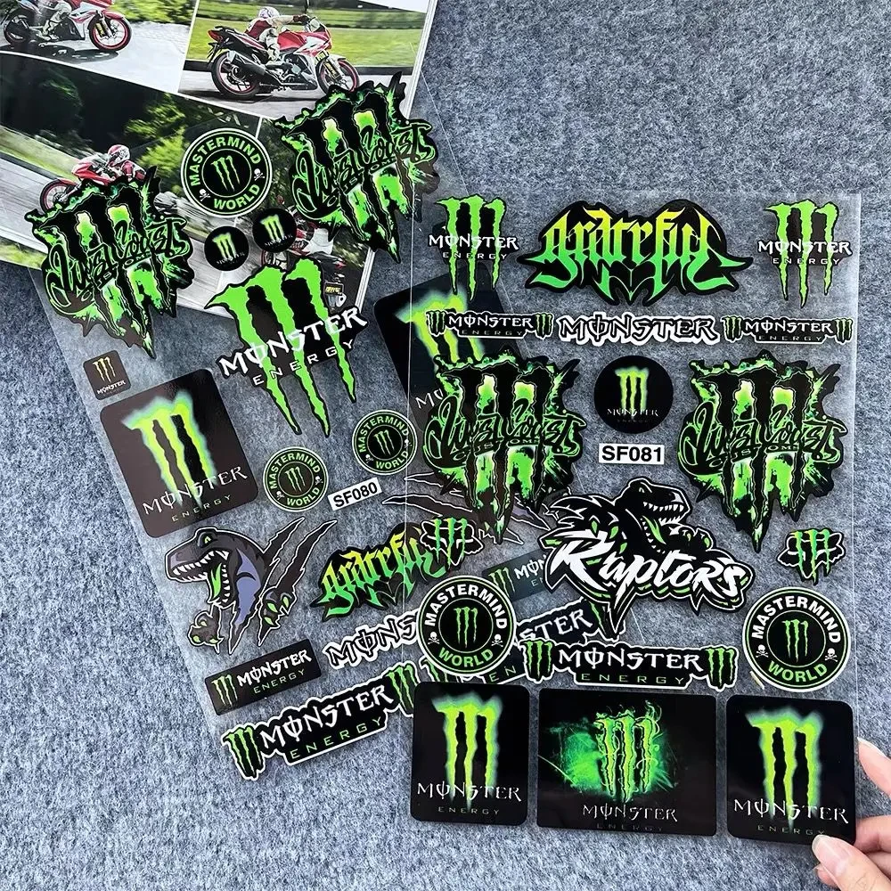 Pegatinas-reflectantes-de-Monster-Energy-para-coche-calcoman-as ...