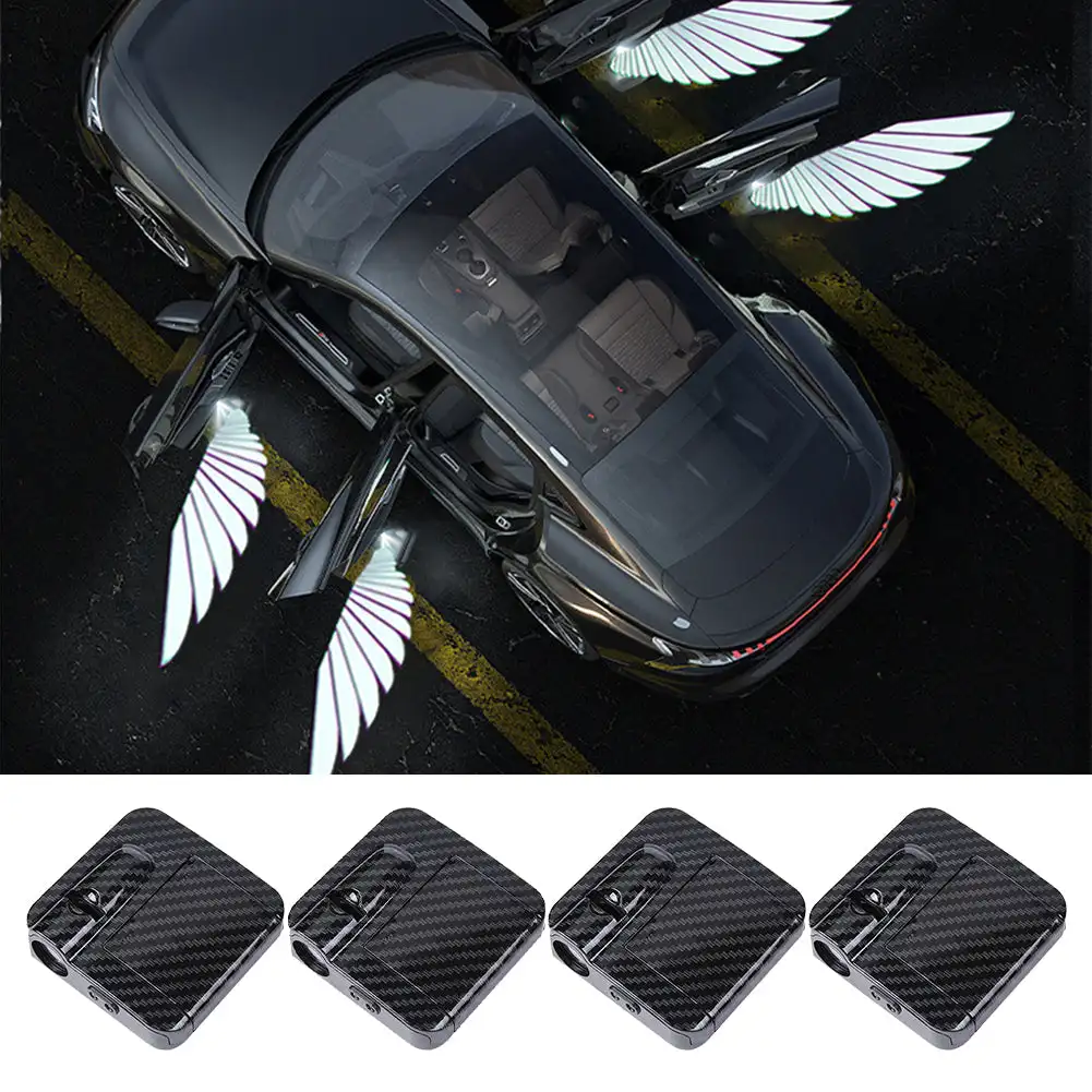 2Pcs-4Pcs-Car-Angel-Wings-Wireless-Car-Door-Welcome-Courtesy-Shadow ...