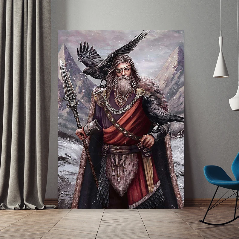 Viking Valhalla Painting