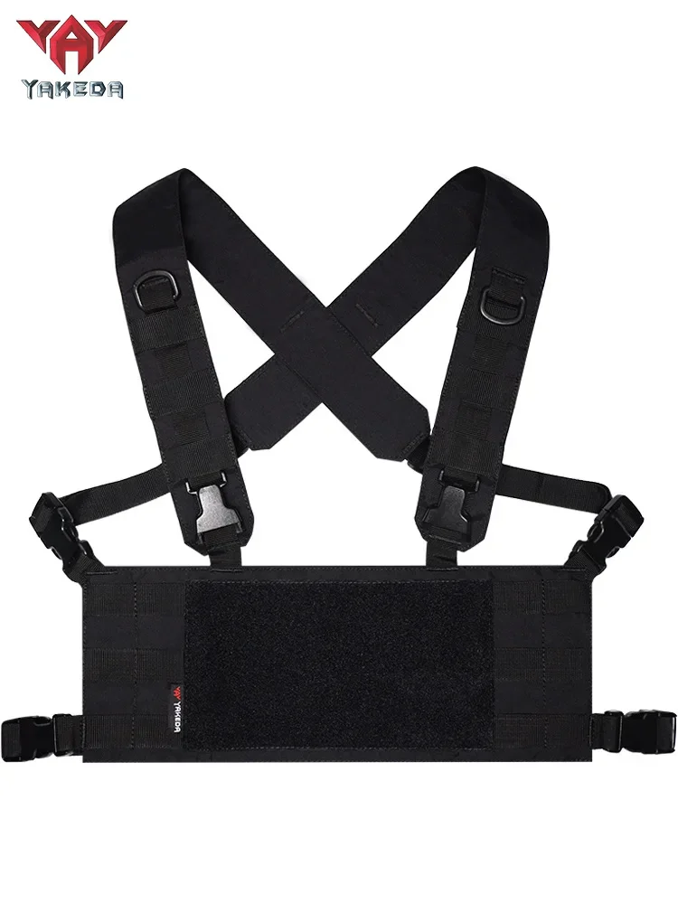 YAKEDA Tactical Chest Mini Rig with UTX Buckles,Molle Modular Micro ...