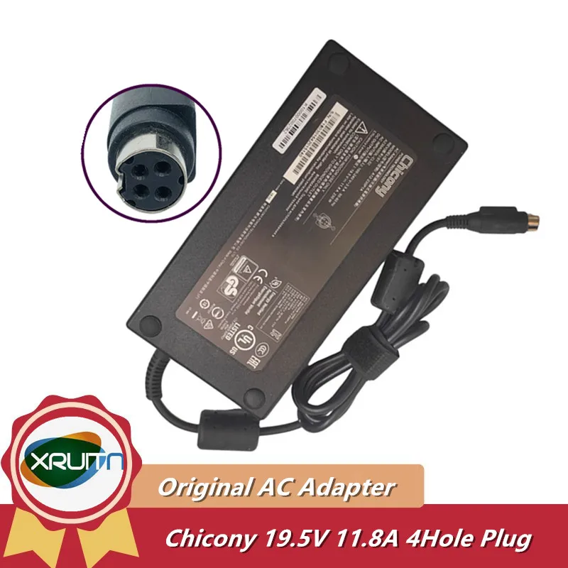A12-230P1A 19.5V 11.8A 230W 4-Holes A230A003L Chicony AC Adapter ...