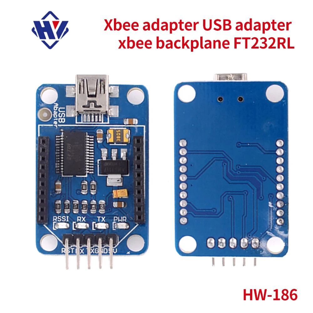 Zigbee Module Adapter Board 2PCS XBee Adapter For Arduino - USB To ...