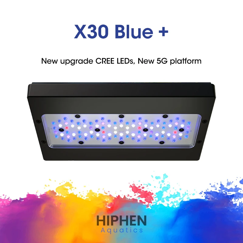 X30-Blue-215W-CREE-LEDs-Full-Spectrum-WiFi-APP-Remote-Control-Saltwater ...
