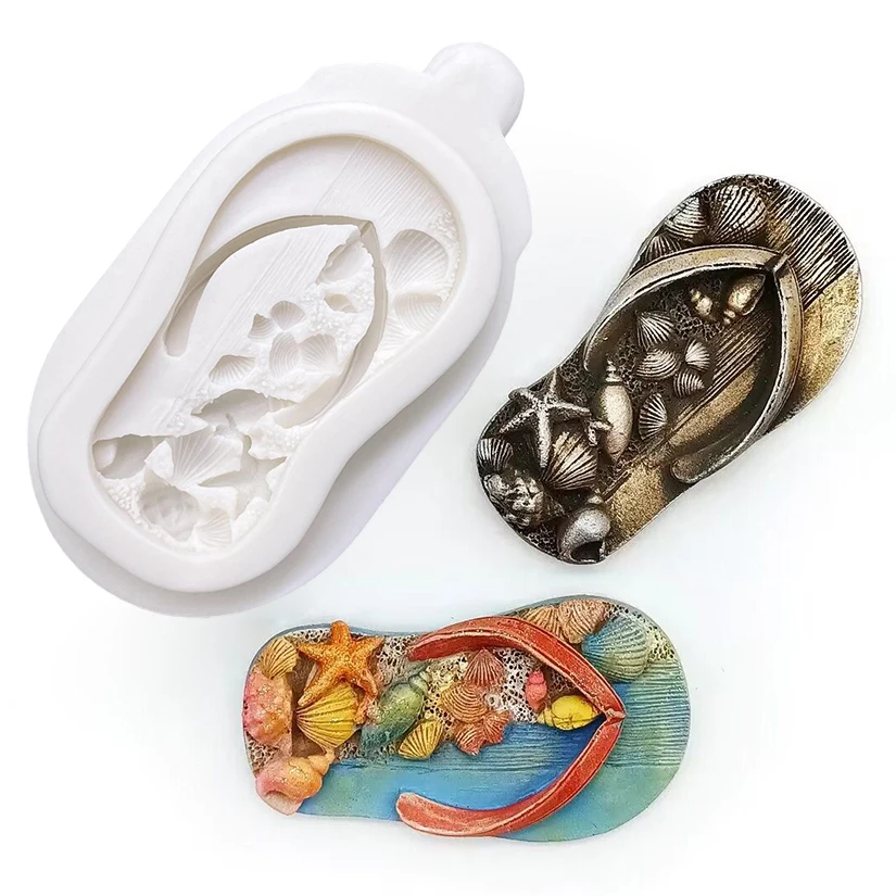 Salt Cakes Made Perfectly Easy with This Conch Shell Silicone Mold – A ...