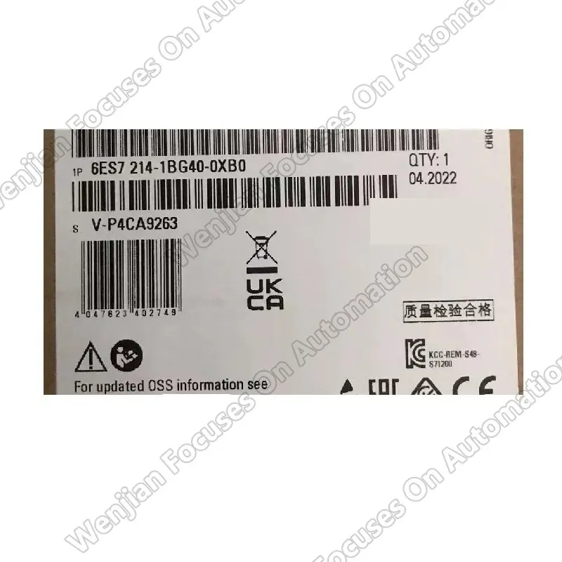 6ES7214-1BG40-0XB0-S7-1200-CPU-1214C-Compact-CPU-AC-DC-relay-On-board-I ...