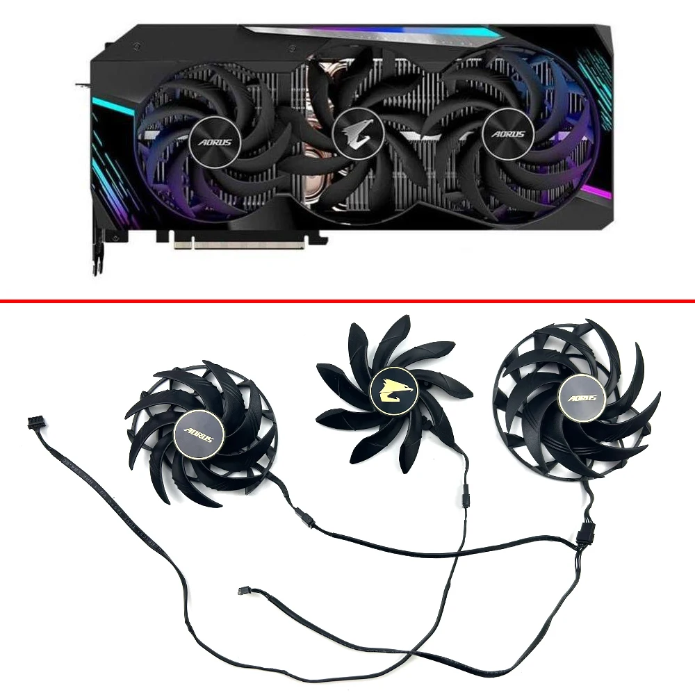 NEW Cooling Fan PLD10015B12H 95MM 4PIN For Gigabyte AORUS GeForce RTX ...