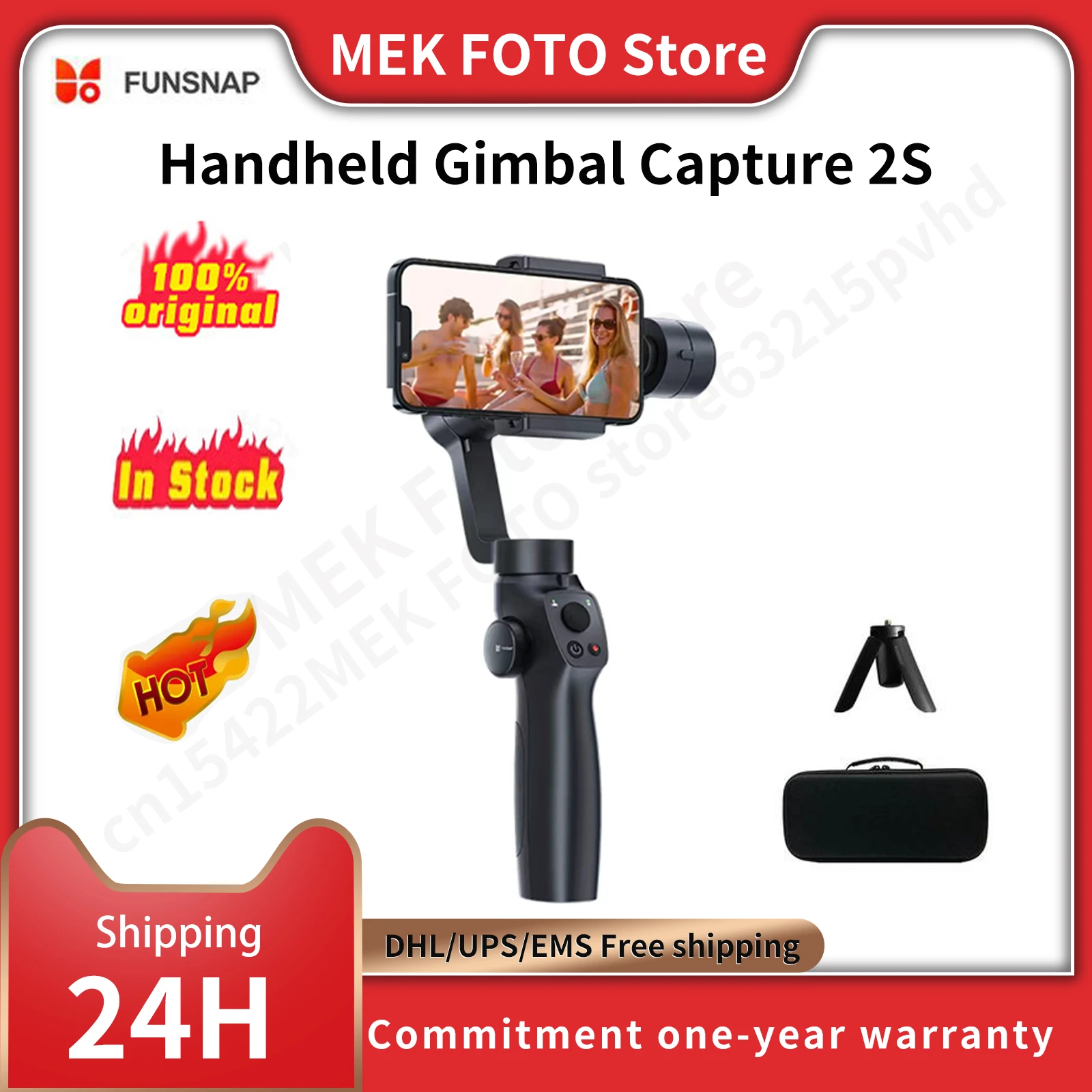 Funsnap-Capture2S-Capture-2S-3-Axis-Handheld-Stabilizer-Cellphone-Video ...