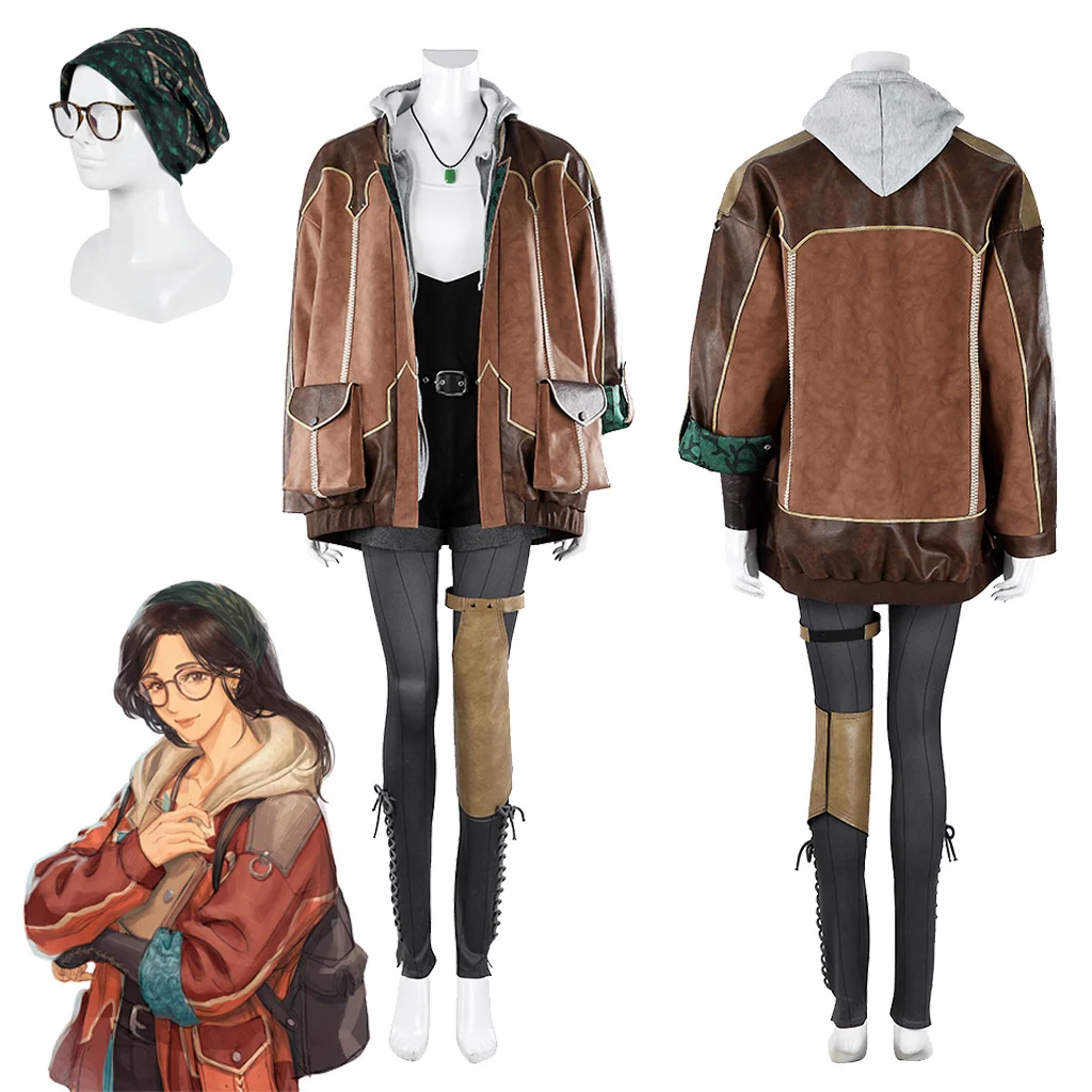 Wilds Alma Cosplay Costume Outfits Monster Hunter Wilds Handler Alma ...