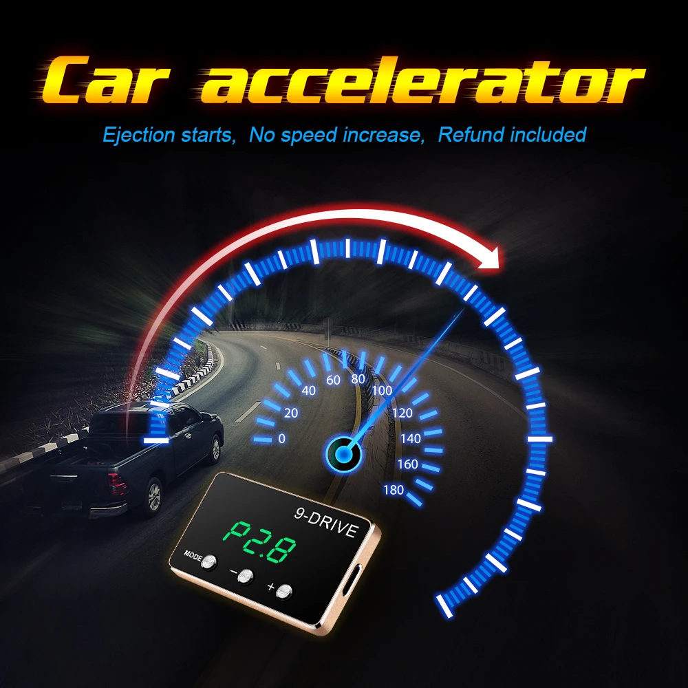 Throttle Controller Accelerator Tuning For Car 9 Drives 5 Modes Plug ...