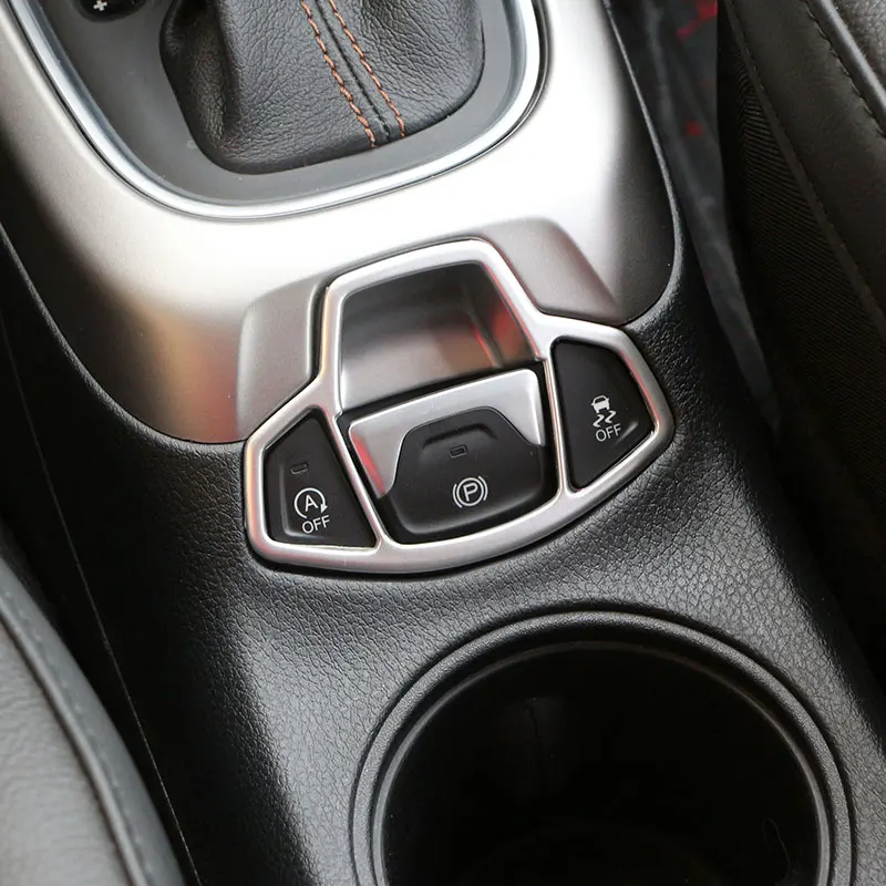 Color My Life Car Interior Center Console Handbrake Button Cover Trim ...