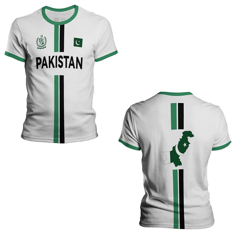 2025 Summer New Pakistan Jersey Men's Sports T-shirts Pakistanis Flag ...