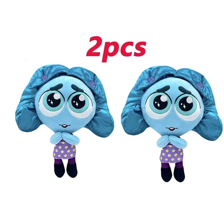 New Inside Out 2 Plush Anxiety Doll Cute Joy Fear Anger Disgust Sadness ...