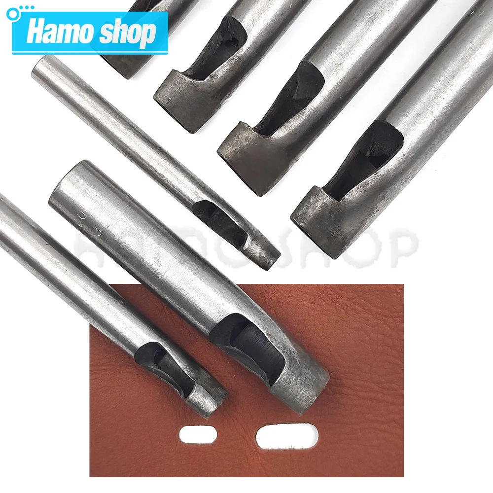 1pc-6mm-8mm-Width-Leather-Oval-Shape-Hole-Punch-Steel-Craft-Hollow-Hole ...