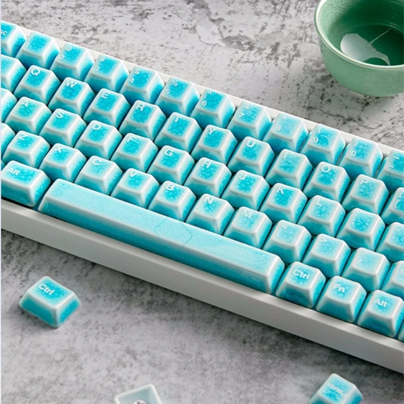 Mountain-Sea-Ceramic-Keycaps-Smooth-Glaze-Surface-Uniform ...