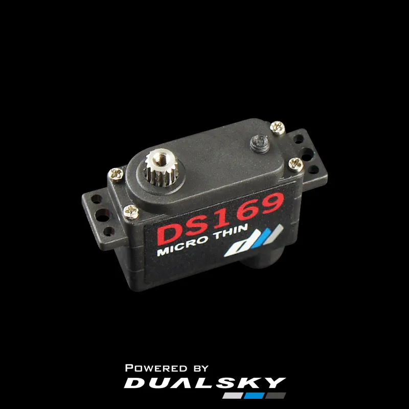 DualSky DS169 F 9g Micro Thin Digital Servo F3K F5K Fixed Wing Flap ...