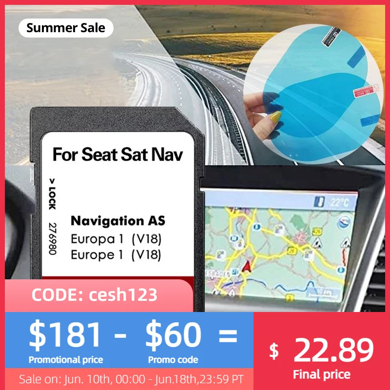 Für sitz sav nav uk europa v18 naving 32gb sd karte karte leon navi system update als ...