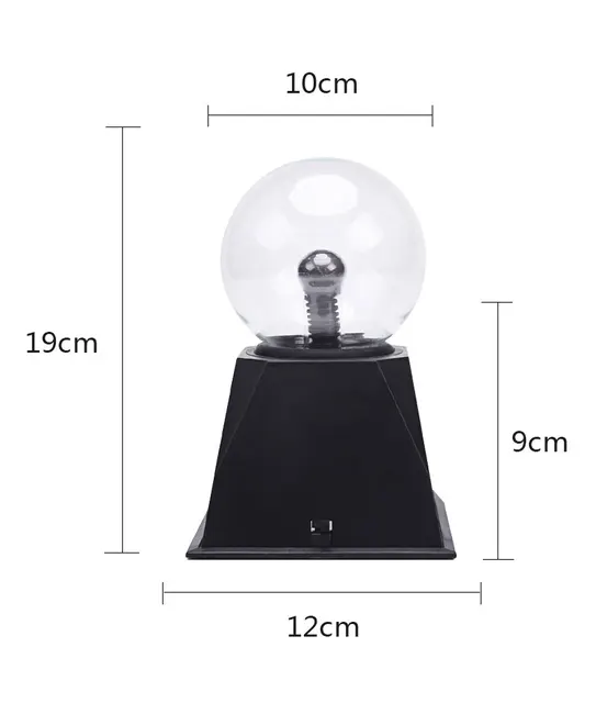 New Novelty Plasma Magic Ball Lamp Touch Night Light Christmas Gift ...
