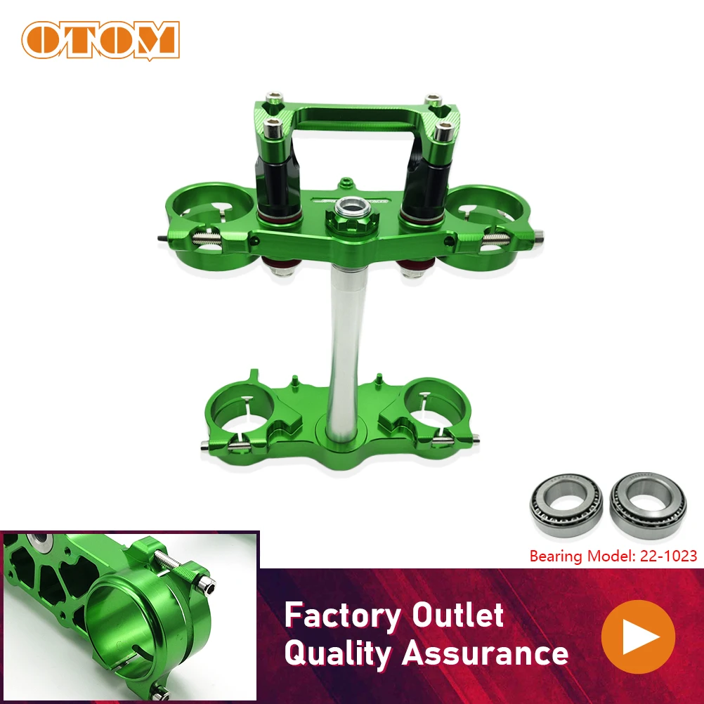 OTOM-Motorcycle-CNC-Triple-Tree-Clamps-Steering-Stem-And-Handlebar ...