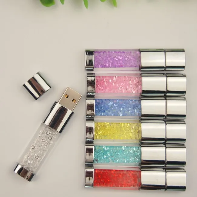 Pendrive-de-cristal-y-luz-LED-unidad-Flash-USB-2-0-128mb-4gb-8gb-16gb ...