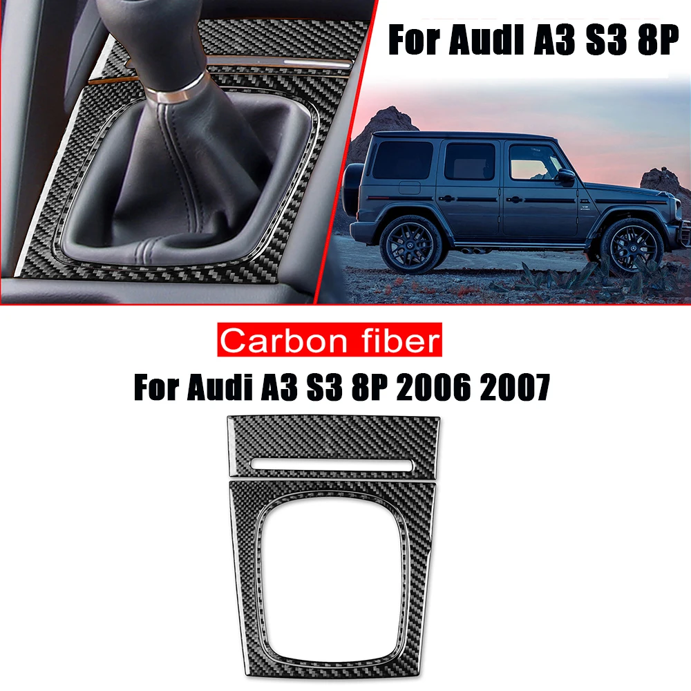 For-Audi-A3-S3-8P-2006-2007-Car-Gear-Shifter-Panel-Sticker-Manual ...