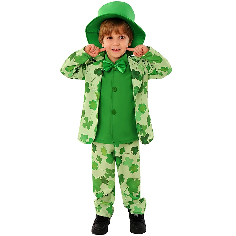 Kids-Leprechaun-Costume-St-Patrick-s-Day-Suit-Set-Irish-Jacket-with ...