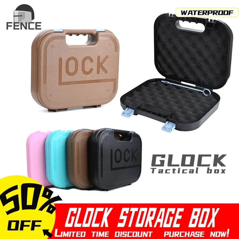 Voor-Glock-Opbergdoos-Multifunctionele-Draagbare-Plastic-Pistoolkoffer ...