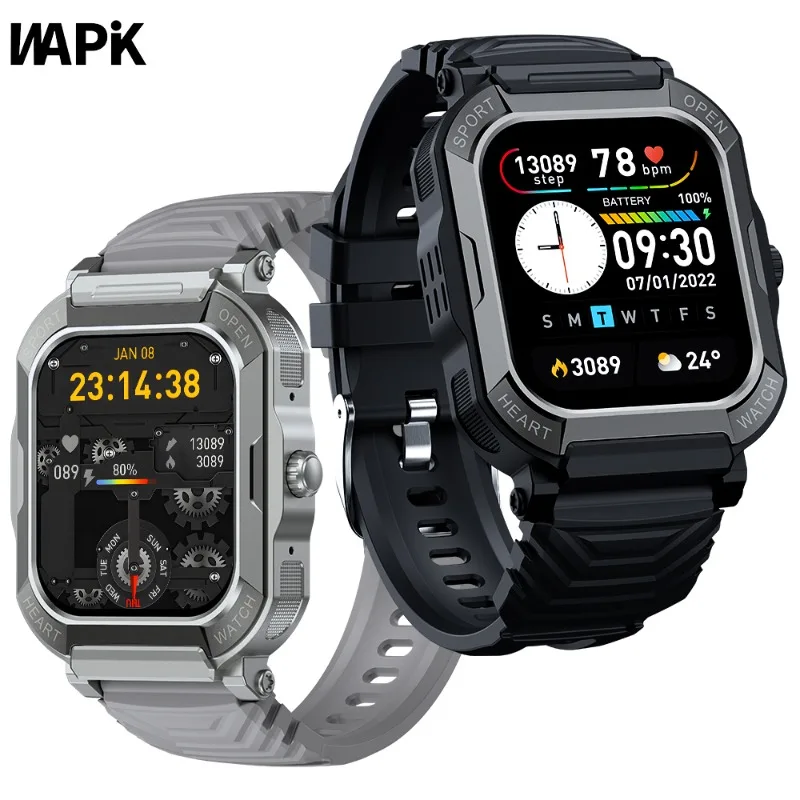 Wapik-New-Smart-Watch-X10S-1-91-Inch-GPS-Outdoor-Sports-Bracelet ...