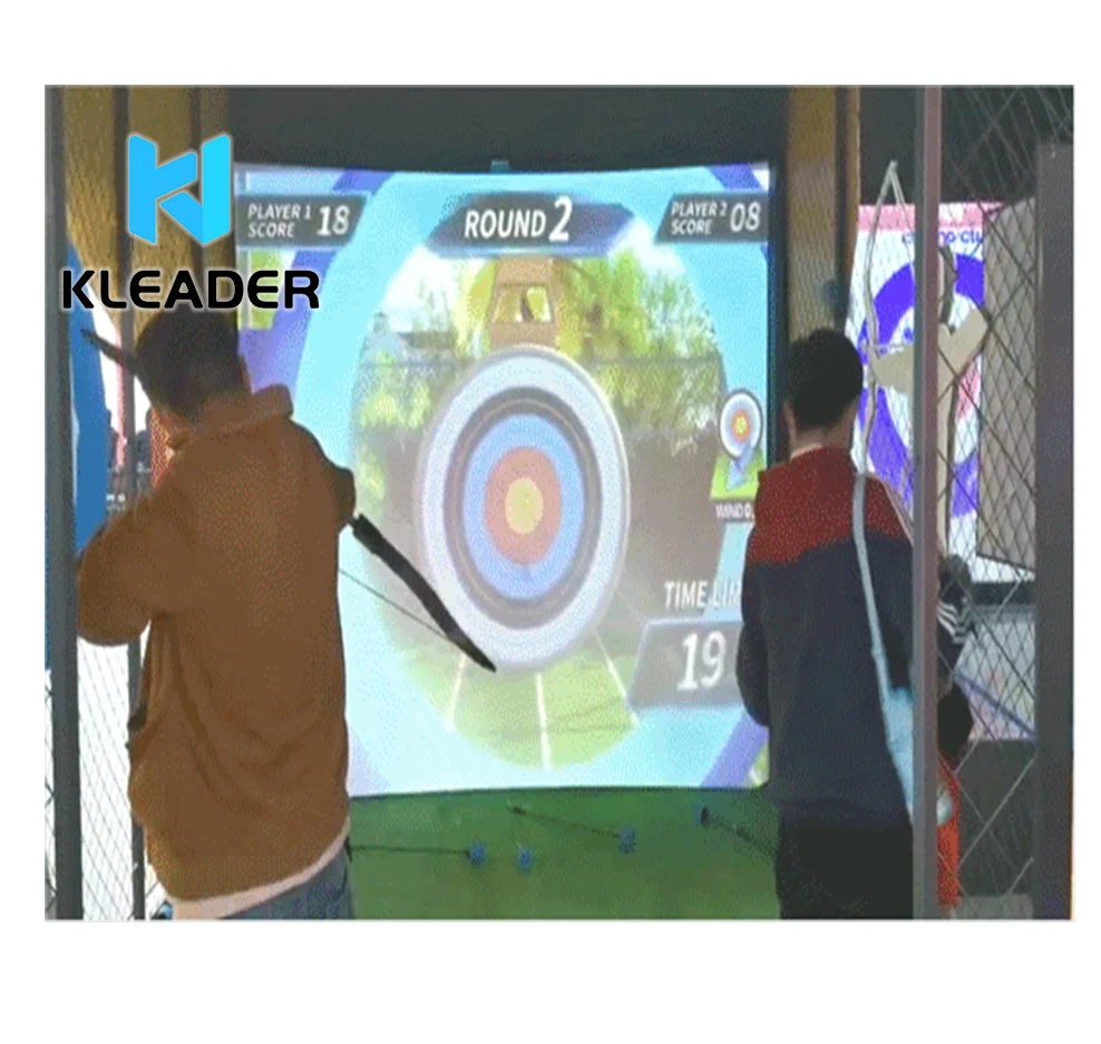 virtual-bow-and-arrow-game-interactive-projector-Archery-games-digital ...