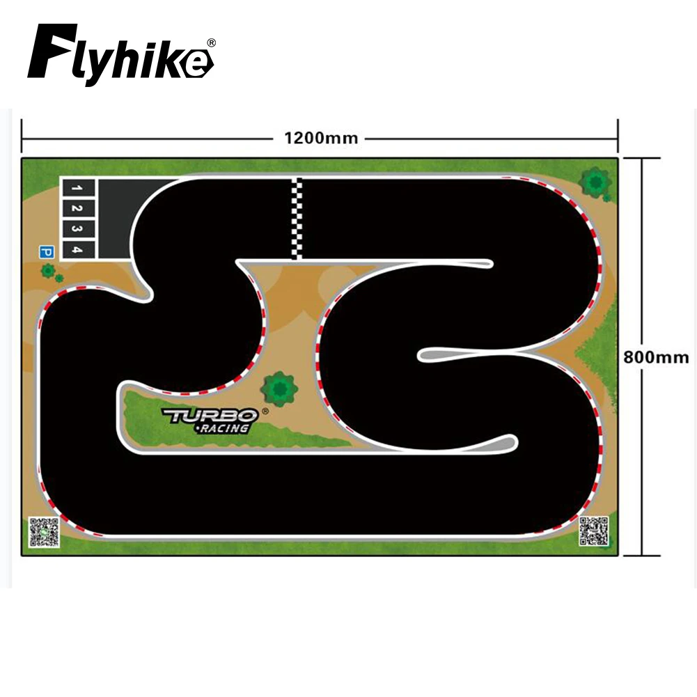 50x95cm-120x80cm-Portable-Turbo-Racing-1-76-RC-Car-Rubber-Mat-Runway ...