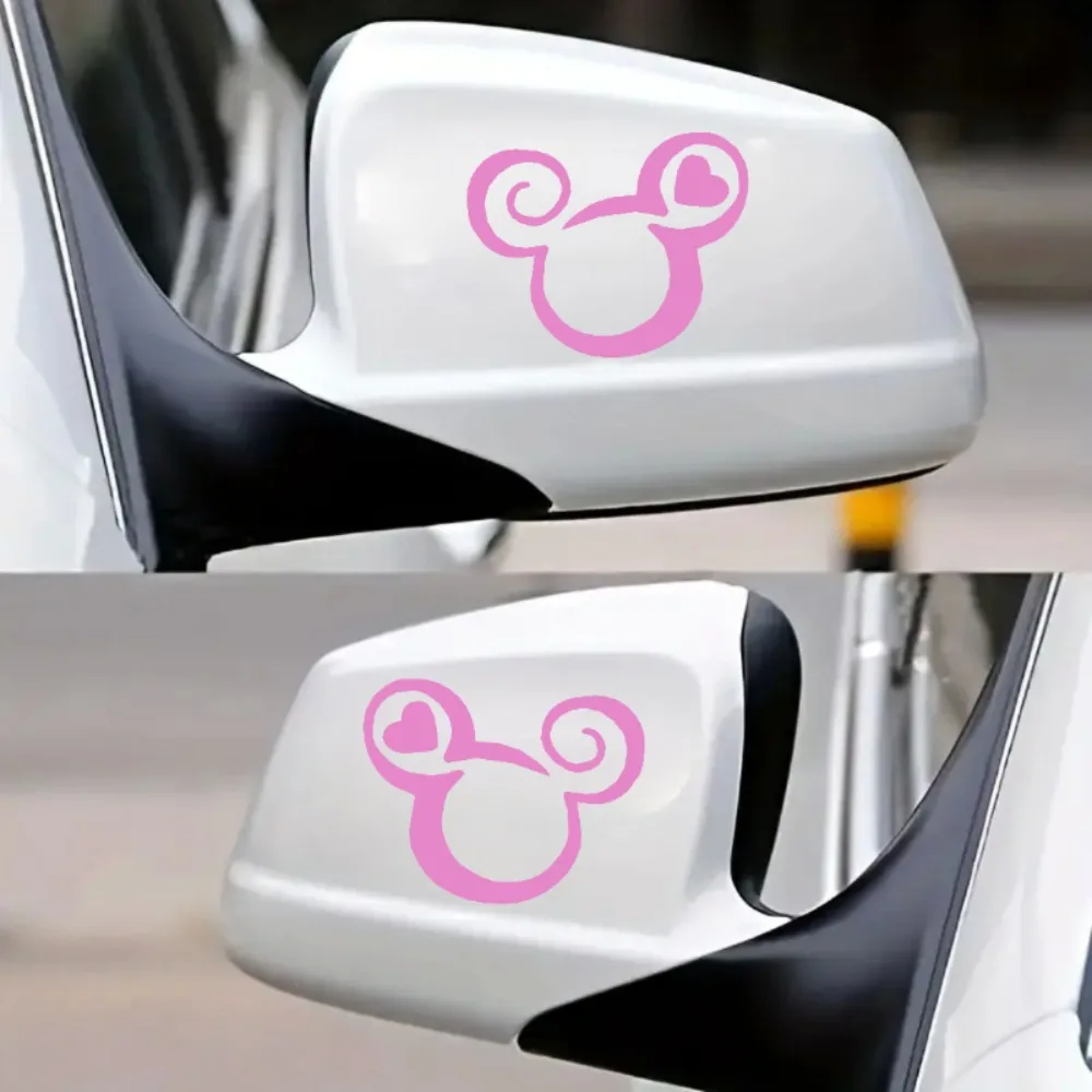2pcs-Cute-Cartoon-Mouse-Car-Stickers-for-Auto-Rearview-Mirror-Truck ...