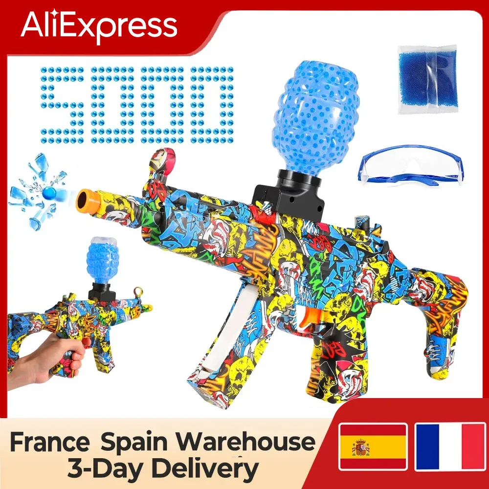Electric-Gel-Water-Ball-Toy-Gun-Pistol-Weapon-CS-Fighting-Soft-Bullet ...