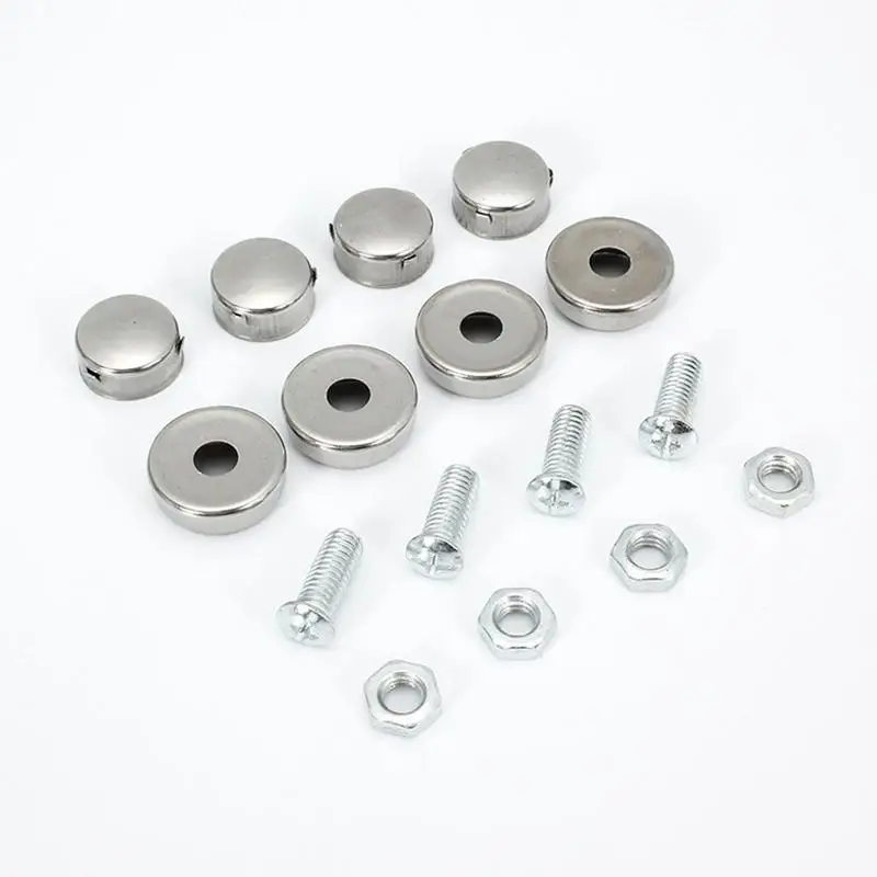 Car License Plate Frame Screws Anti-Theft Security Screw Kit For Fixing ...
