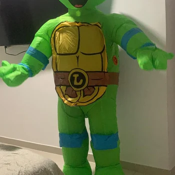 Adults Ninja Inflatable Costumes Clothe Doll Props Turtles Inflable ...