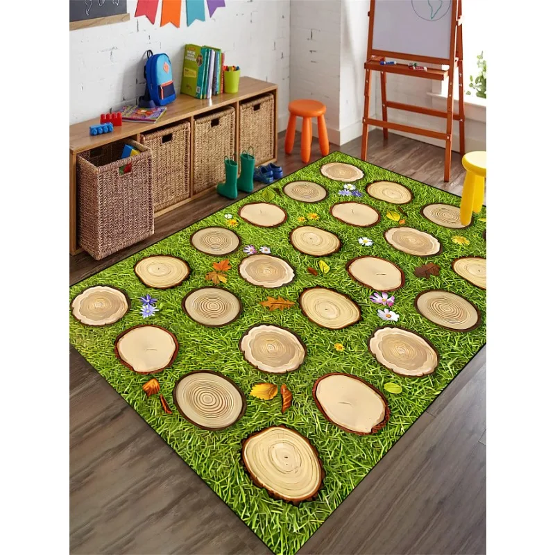 Colorful-Classroom-Rug-with-Large-Tree-Living-Room-Kitchen-Corridor ...