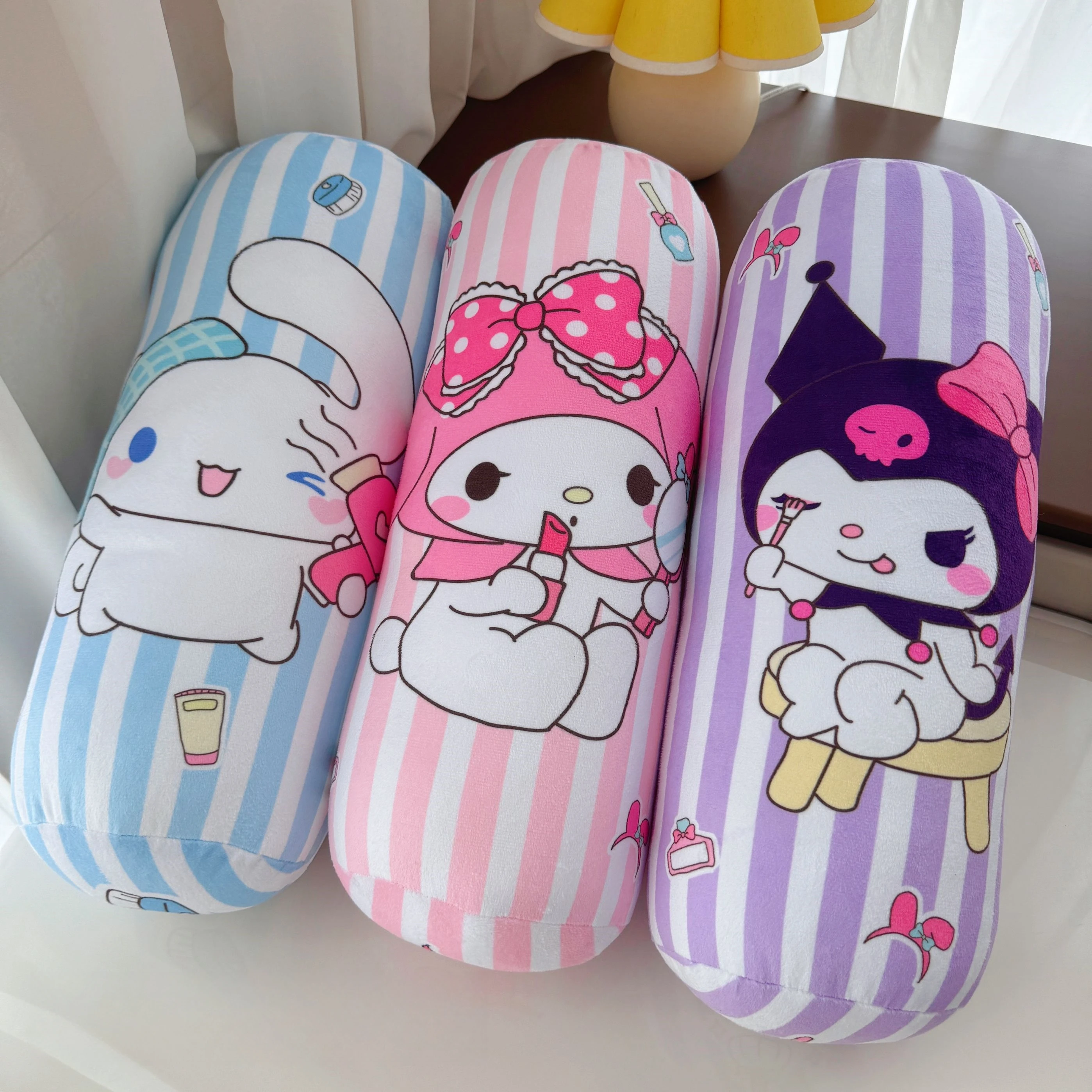 Sanrio Cute Long Pillow Cinnamoroll My Melody Kuromi Japanese Style ...