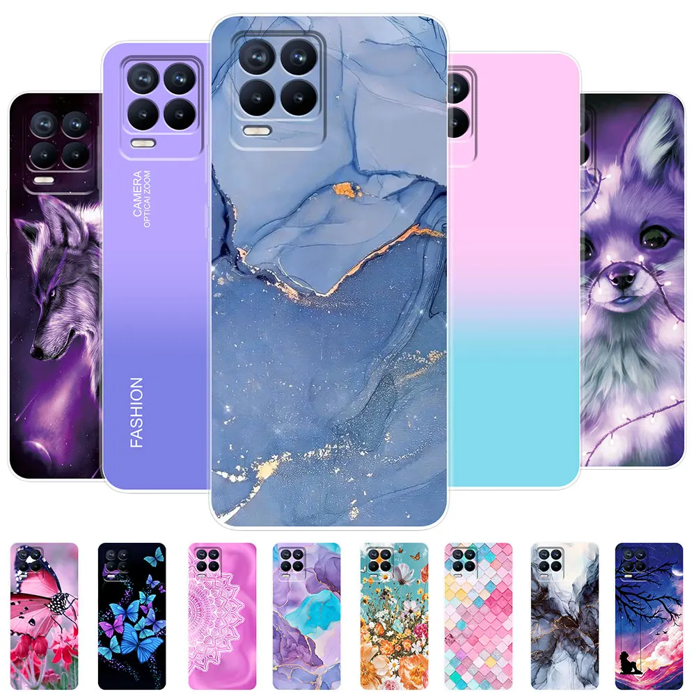 For-Realme-8-4G-5G-Case-8-Pro-Soft-Silicone-Case-For-oppo-Realme-8i ...