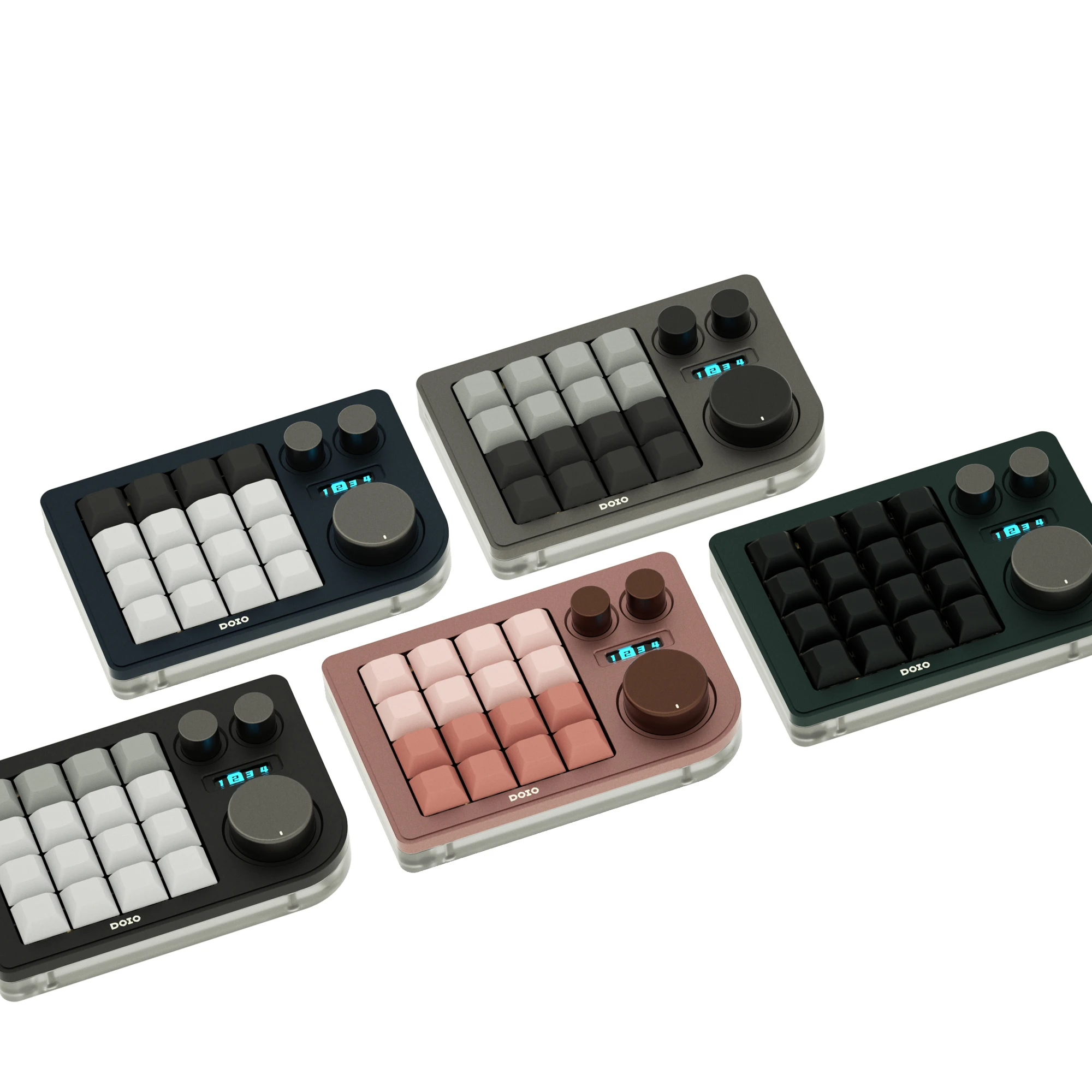 Programmable Knob Mini Wired Mechanical Keyboard Numeric Keypad Qmk ...