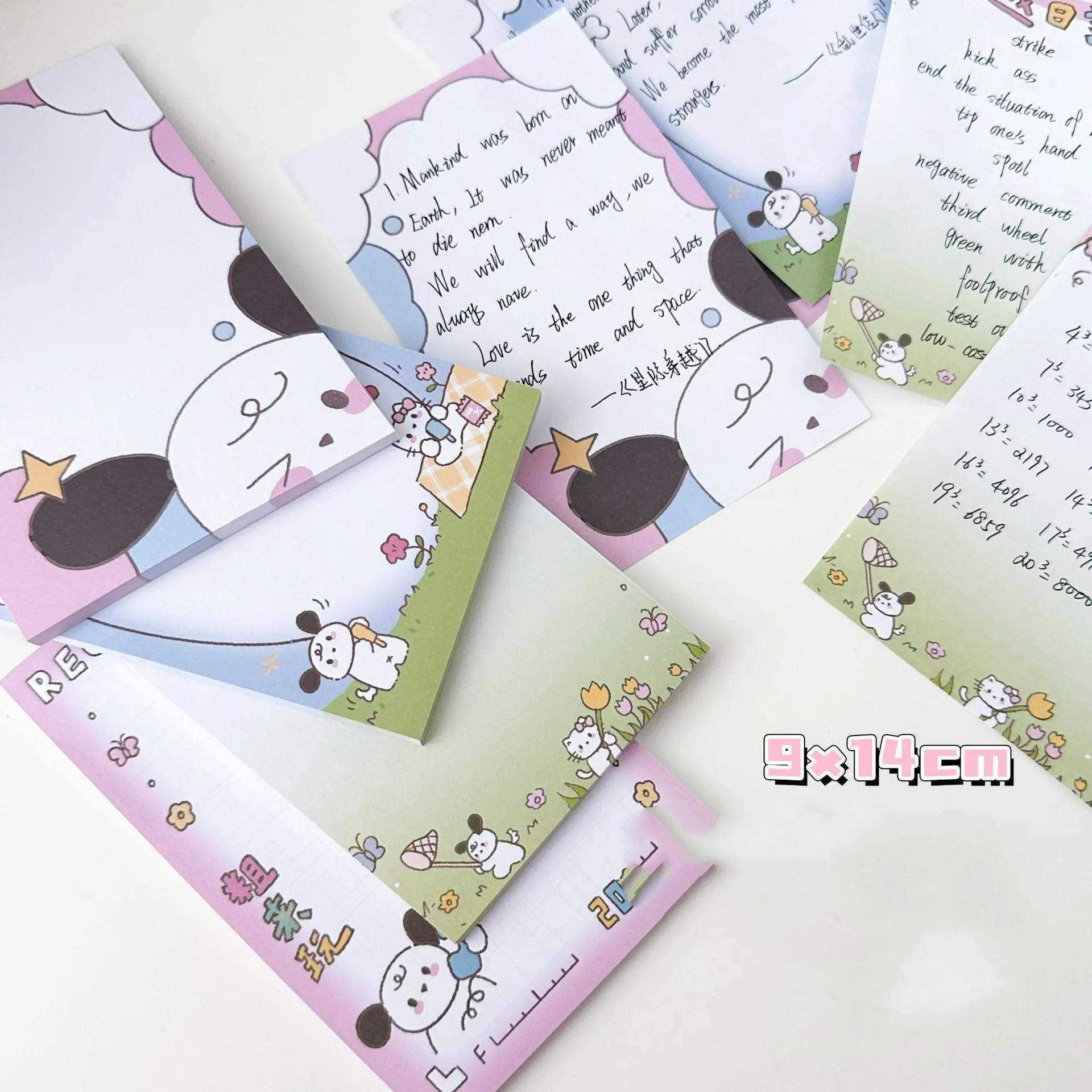 50sheets-Ins-Cute-Memo-Pad-Book-Creative-Cartoon-Student-Tearable-Non ...