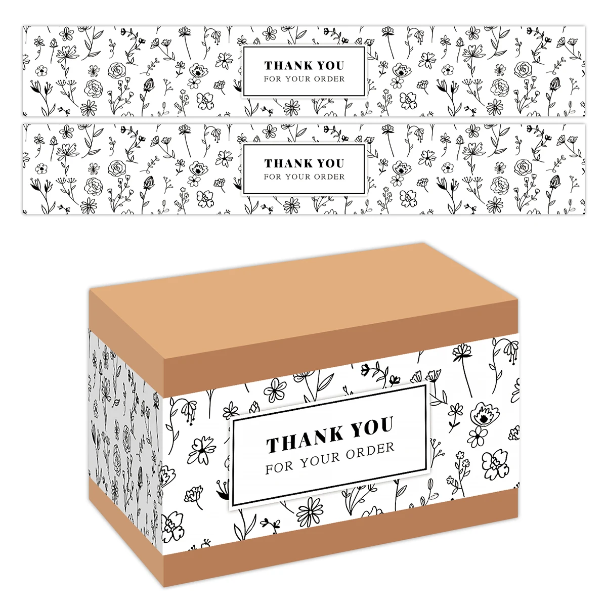 20pcs-Rectangle-Gift-Package-Labels-Thank-You-your-order-Stickers ...