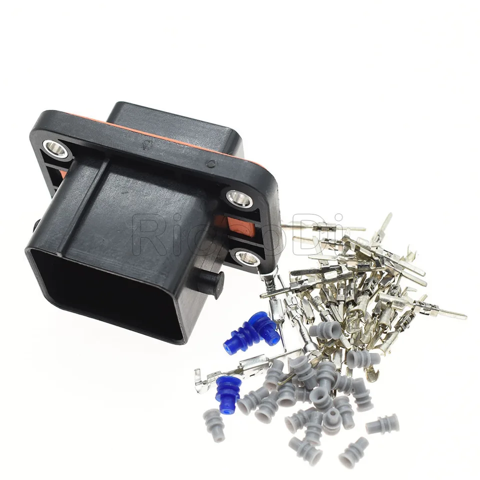 Waterproof Auto Electrical Connector Wiring Connecting Terminals - 3 ...