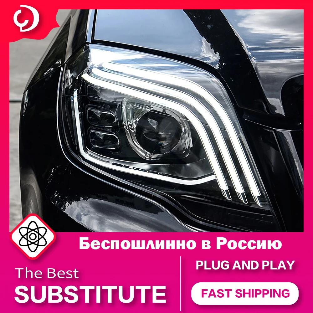 AKD-Car-Styling-Headlights-for-GLK-2008-2015-X204-Change-Maybach-design ...