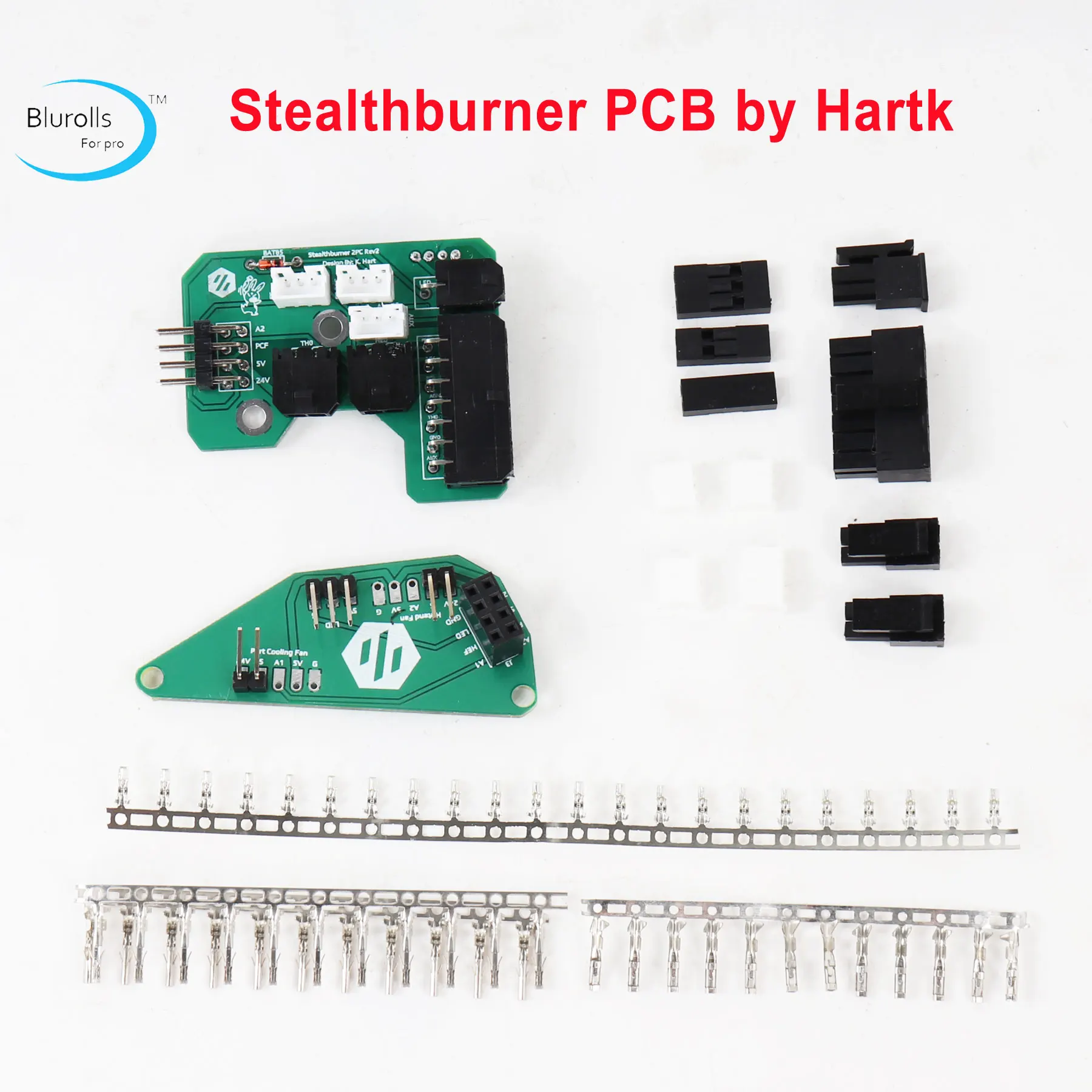 Blurolls SB Stealthburner Toolhead PCB Designed by Hartk for Voron 2.4 ...