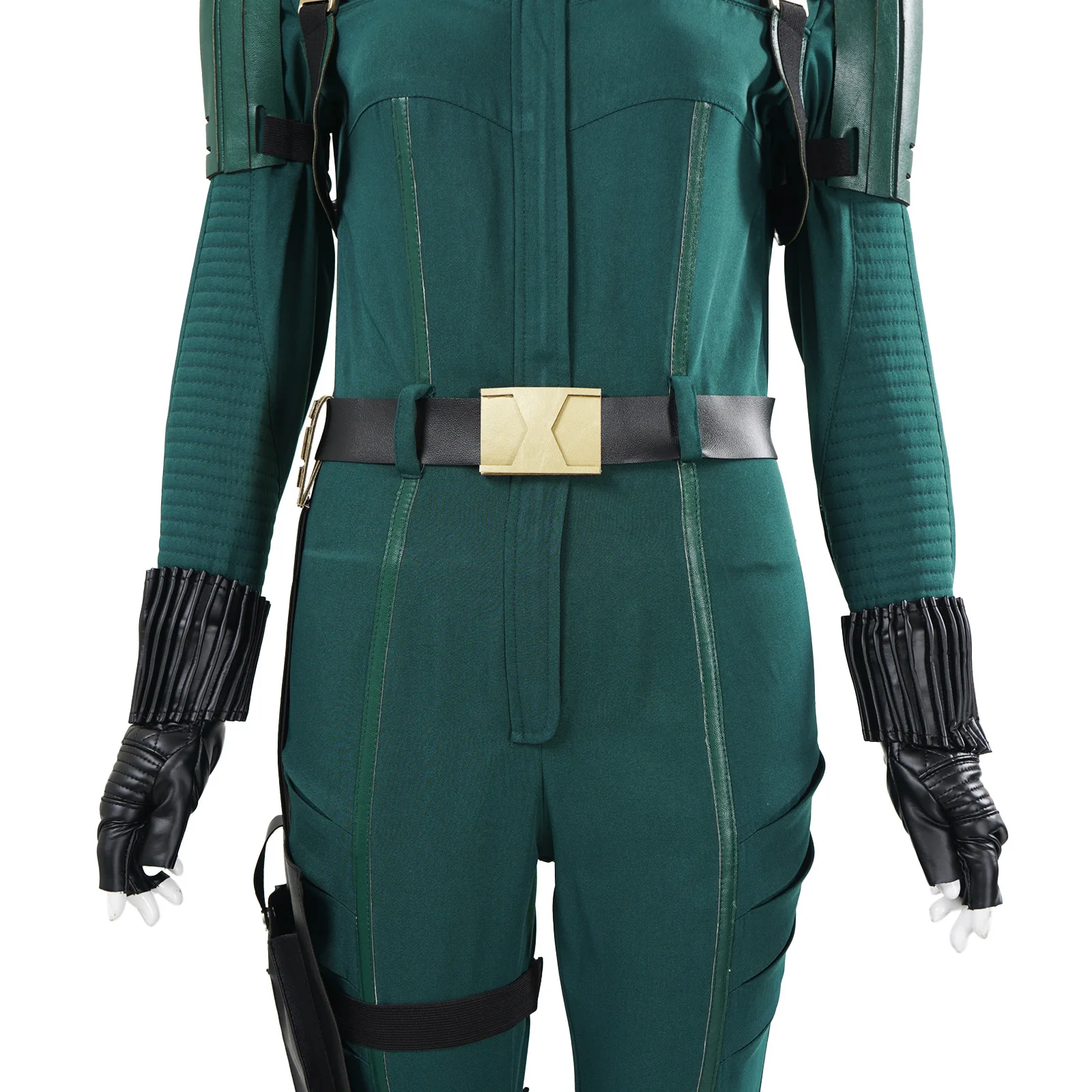 Movie Yelena Belova Cosplay For Women Green Battle Clothing Bolts of ...