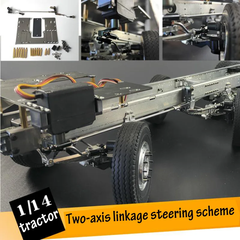 Two-axis-Linkage-Steering-Rod-Modification-Upgrade-for-1-14-Tamiya-RC ...