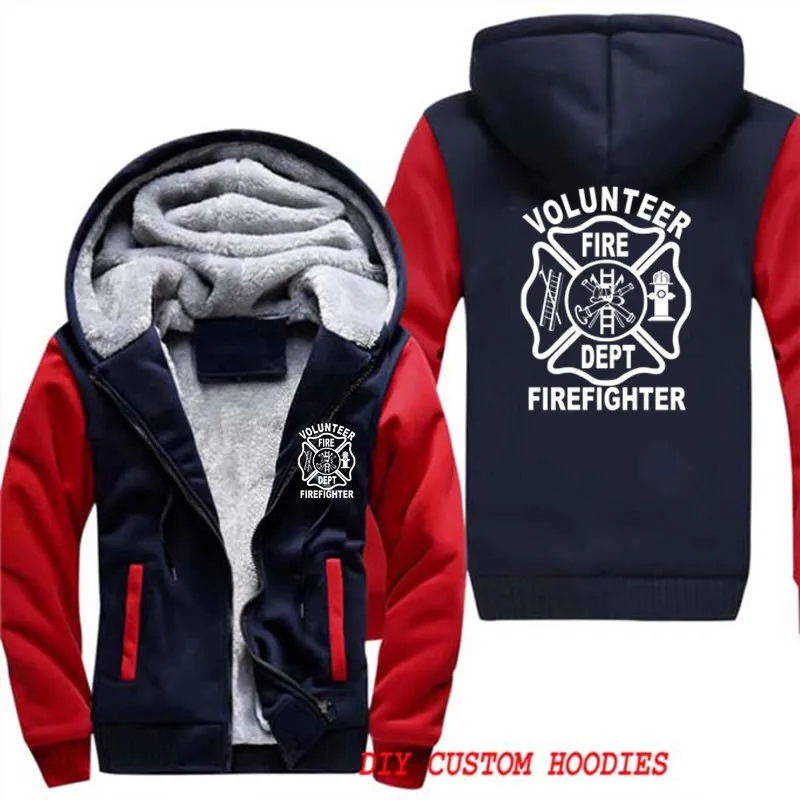 Firefighter-Volunteer-Men-s-Fire-Rescue-Fireman-Thick-Fleece-Jacket ...