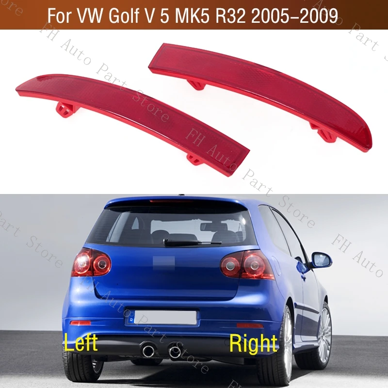 For VW Golf V 5 MK5 R32 2005-2009 Car Rear Bumper Tail Parking Brake ...