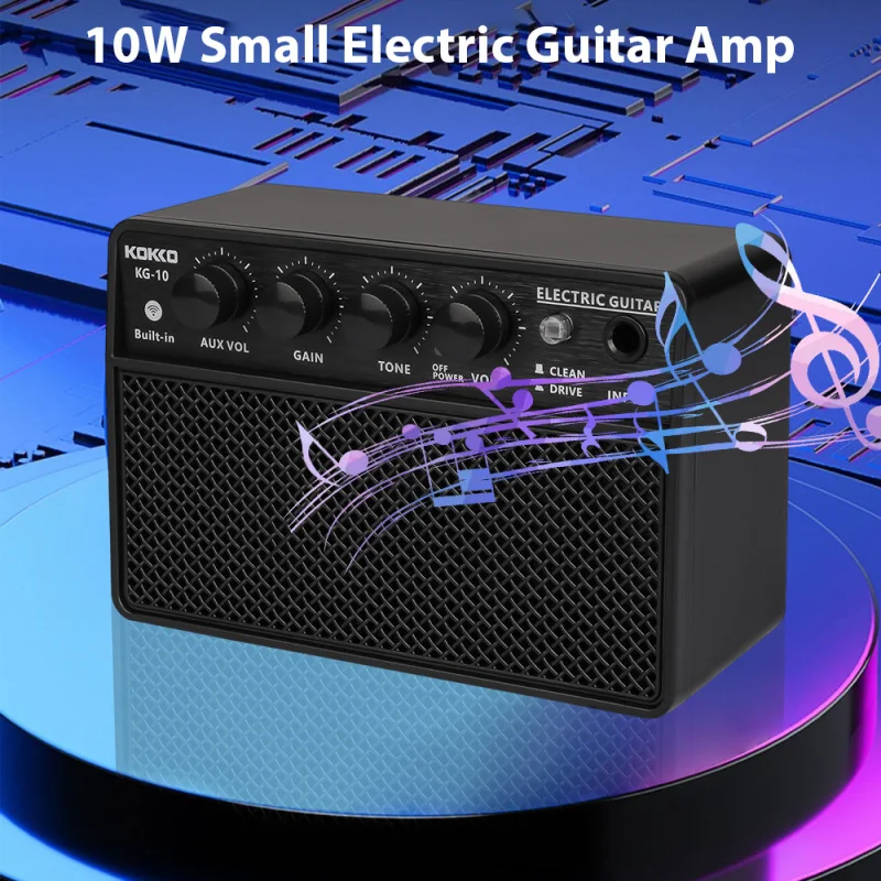 KOKKO-10W-Electric-Guitar-Speaker-Rechargeable-Portable-Audio-BT ...